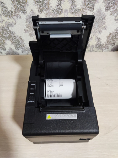 Термопринтер чеков POS-80L WiFi/Bluetooth/USB
