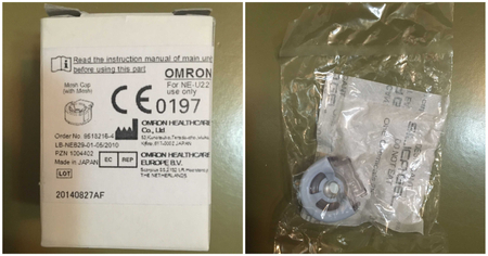 OMRON MicroAIR U22. Сетчатый распылитель.