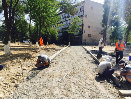 Установка и демонтаж бордюров