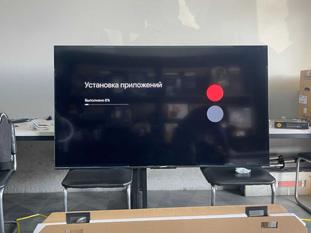SKAYWORT 75 QLED 4k ultra SmartTV прошивка канал бесплатна даставкки