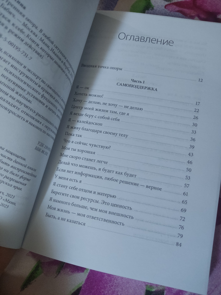 Книга Внутренняя опора,Анна Бабич