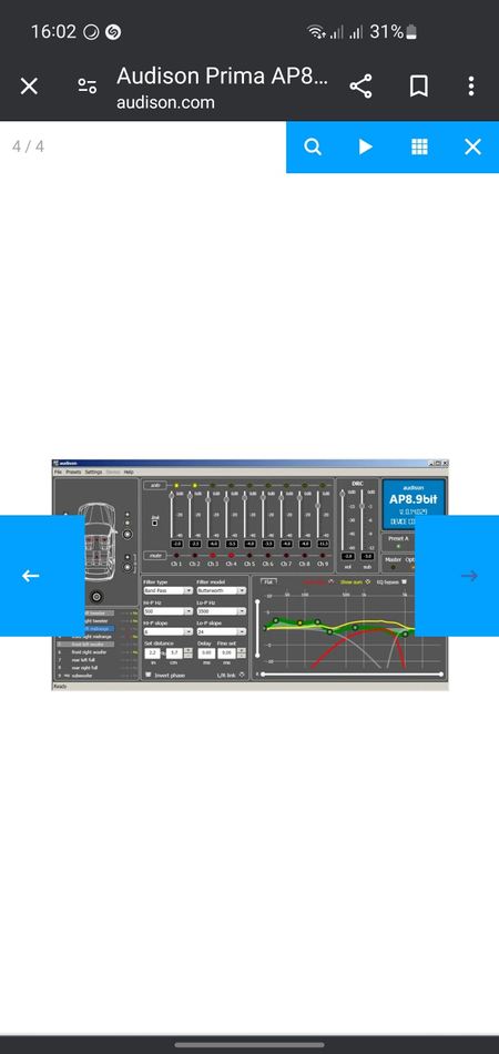 Audison bit drive ap8.9bit