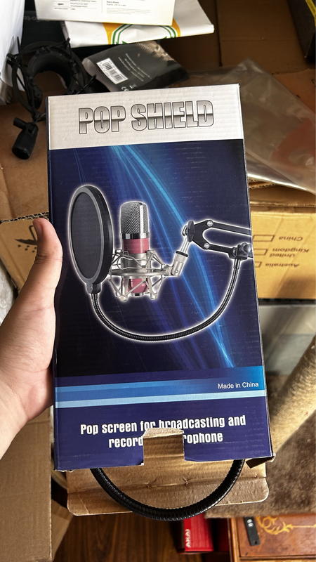 Pop filter mikrofon uchun