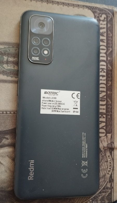 Redmi not 11 6+2 ga 128 talik