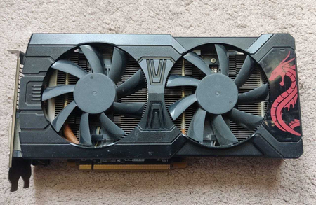 PowerColor rx 570 8gb OC Red Dragon