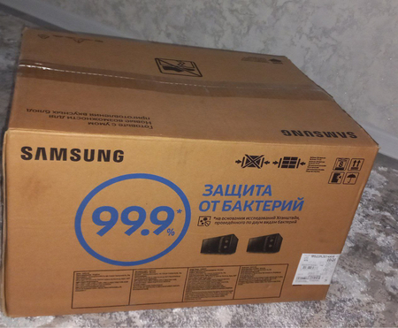 Yangi samsung mikrovalnovaya pech sotiladi