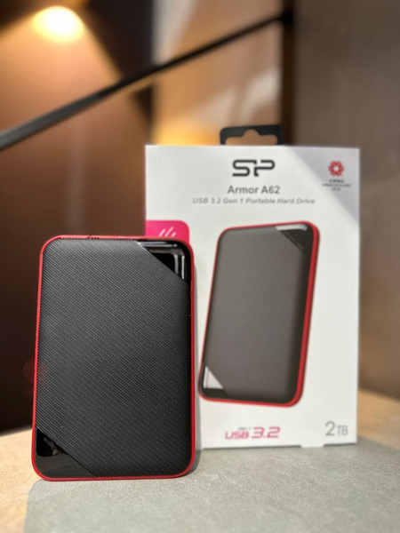 2 ТБ внешний HDD Silicon Power Armor A62, USB 3.2 Gen 1