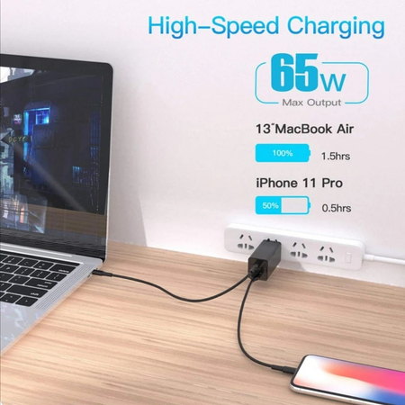 Зарядное устройство BASEUS 65w Gan2 Pro шесть месяцев гарантии Ташкент