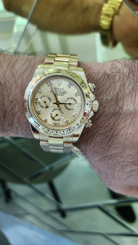 Золотые часы Rolex
