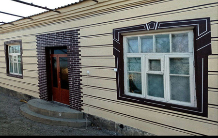 Travertin sokil kafil fasat ishlari