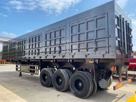 A7 CNG + Самосвала боковая разгрузка CIMC 100 тн.Доставка 20 дней.