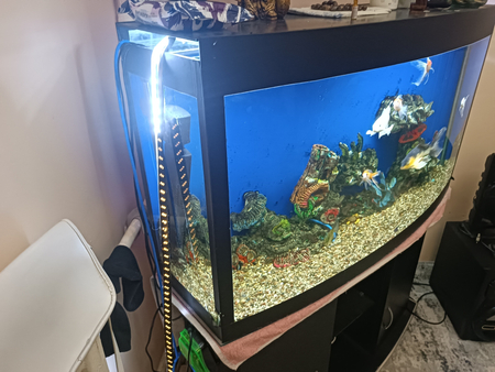 Продам аквариум с подставкой