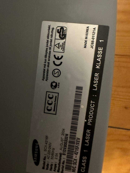 Принтер Samsung scx-4220 и scx-4216F