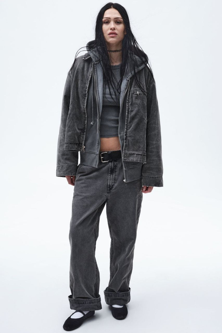 Джинсовая куртка Zara , M ( оверсайз)