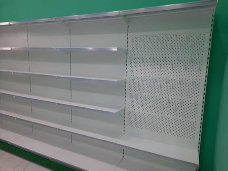 Стеллаж металлический сборный, полка стеллаж, полка металлическая