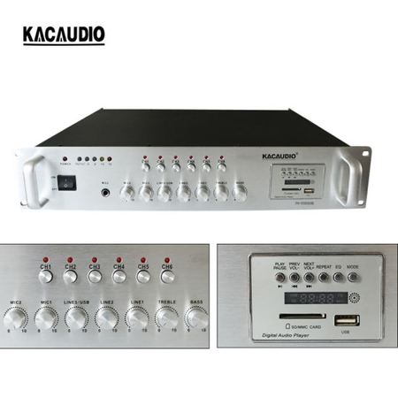 Профессиональный усилитель для колонок KACAUDIO 80W