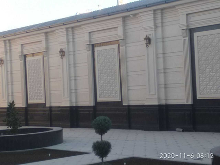Гранит. Мрамор. Травертин каби тошлардан сокил фасадга урнатиб берамиз