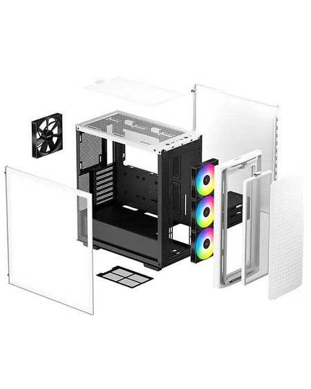 Кейс (корпус) Deepcool Gamer Storm CK560, WHITE
