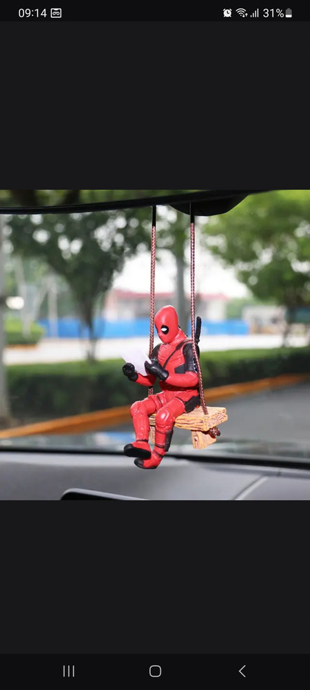 Фигурки deadpool в авто и мото