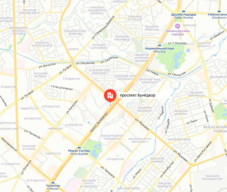 1 комн квартира 46,5кв.м. метро NOVZA (бывшая Хамза), ипотека (87111)