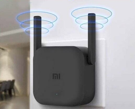 Усилитель сигнала Xiaomi Mi Wi-Fi Amplifier PRO (черный)