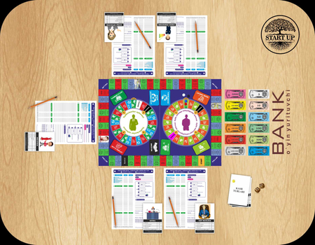 StartUp (cash flow) Настольная игра.