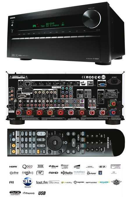 AV - ресивер (усилитель) Onkyo TX-NR809. Мощность 180 Вт, 7.2 канала