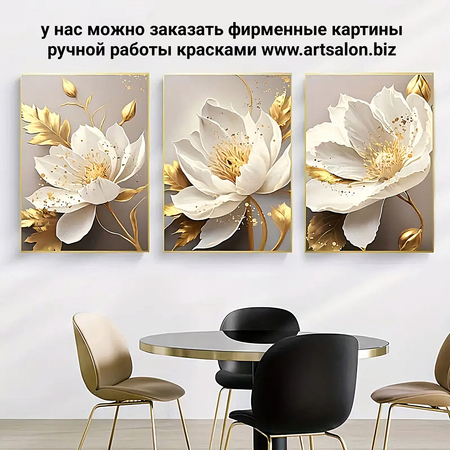 У нас можно заказать современные интерьерные картины