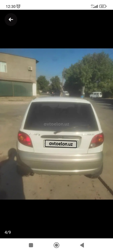 Chevralet matiz best 2012 y