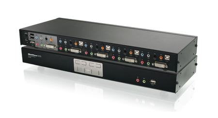 Продам новый 10 port dual link dvi kvmp logear