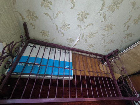 Продаётся односпальняя железная кровать