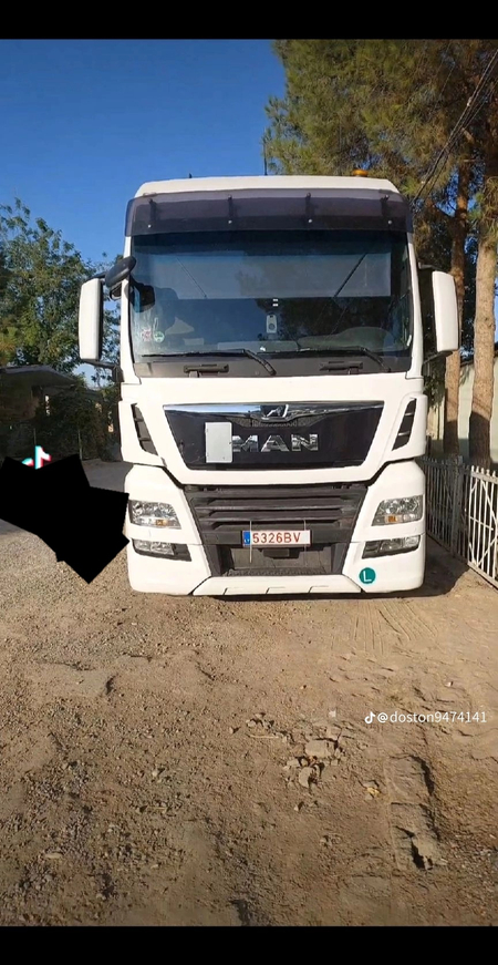 MAN TGX 18-460 pirsepi 2019 Galava 2018 oyni 12chisi 42tonnalik