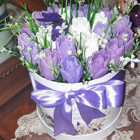 Силиконывые формы для мыльных цветов