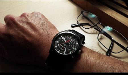 Timex MK1 chronograph watch