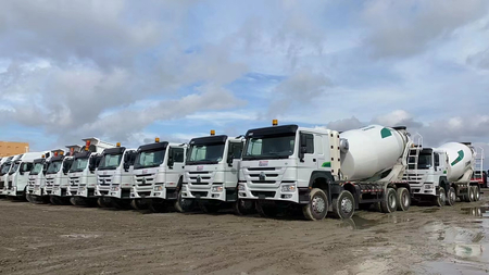 Миксер Howo CNG 10 куб XCMG бочка 2023 сони кам колди