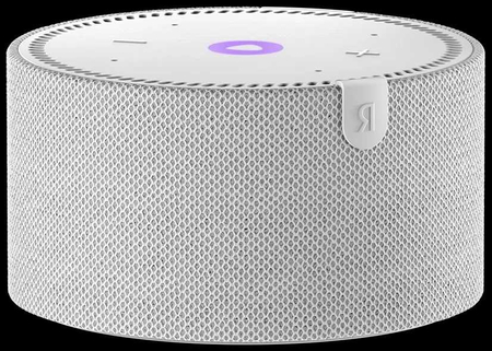 Яндекс станция YNDX-00020 Умная станция 2го поколения с часами, Белая