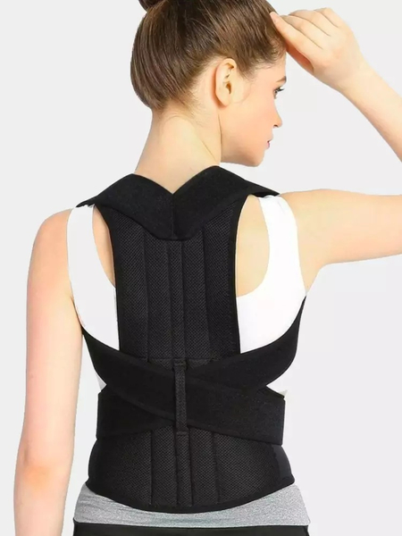 Umurtqa pog'onasini tekislash uchun ortopedik korset, unisex

 - Orqa