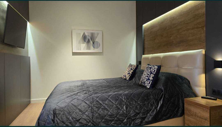 Rent apartment in center 3 room 2 bed 2 bath Said Baraka street
