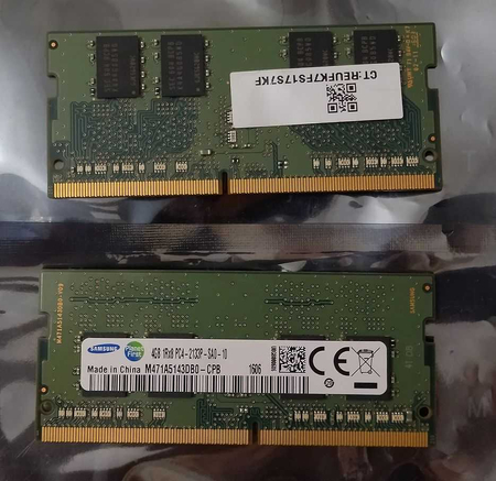 SODIMM DDR4 2x4 Gb Память для ноутбука
