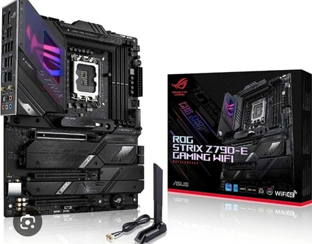 Intel core i7 12700kf \\nasus rog strix 790e gaming\\nGeForce rtx 3060 12