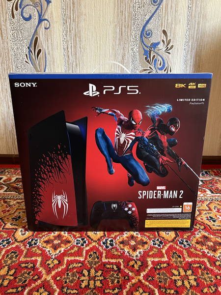 Playstation 5 Spider-man 2 limited edition + Игра Spider man 2