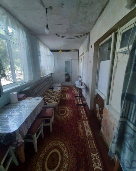 Саракулька 1/2/4 кирпич балкон 2х6 ровд Мирабад