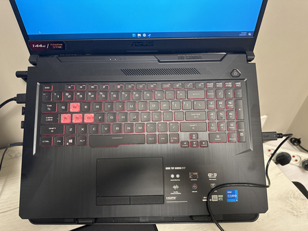 Asus TUF Gaming F17 Custom edition
