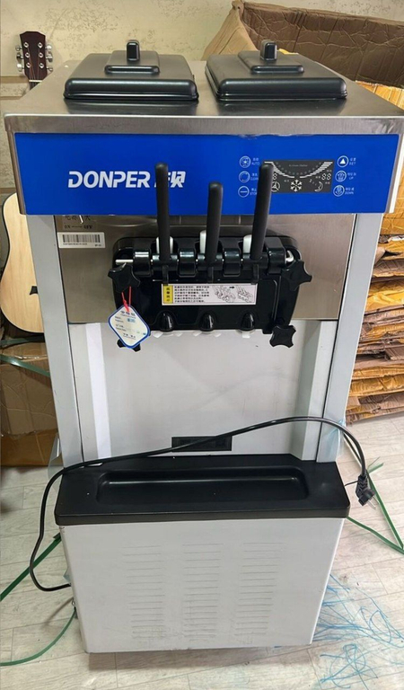 frezer 220v muzqaymoq apparati