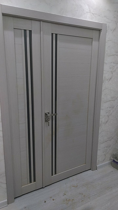 Установка межкомнатных дверей