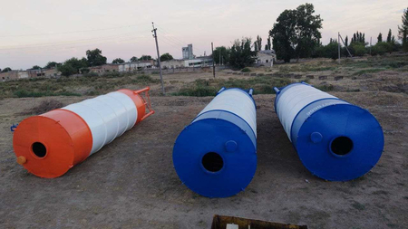 Цемент силос, Силос для хранения цемента, Silos 120t. 100 t. 60t.