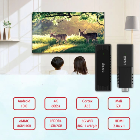M98 Tv stick androidtv smart tv box смарт тв приставка