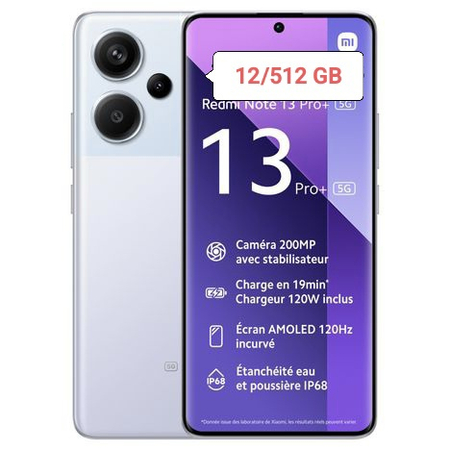 Redmi Note 13 Pro+5G, Oq rangli 12/512 GB