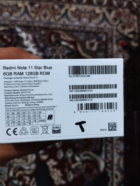 Redmi not 11 satildi yangi uch oy iwlatgan