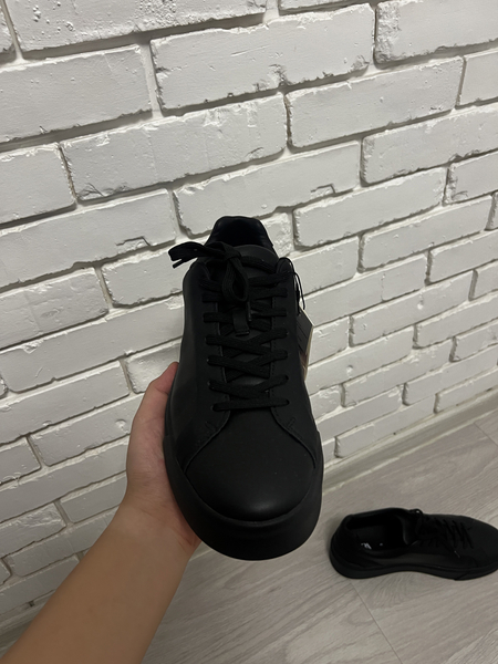 ZARA full black кеды